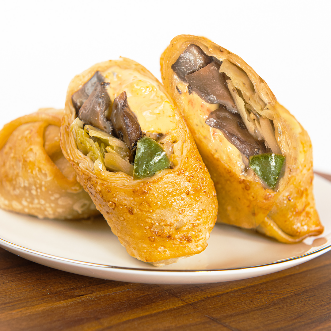 Mushroom Veggie Melt Eggroll – Twisted Eggroll